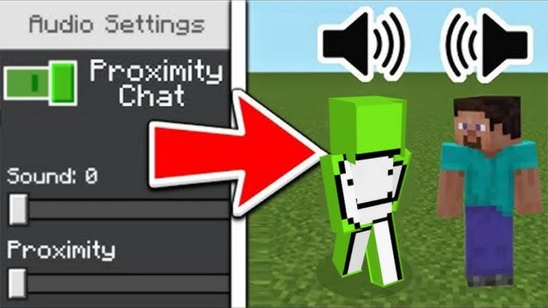 Proximity chat addon for Minecraft PE 1.21.100